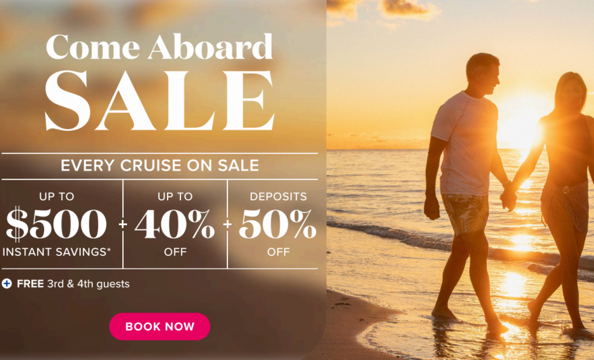 Princess Cruise's "Come Aboard" Sale